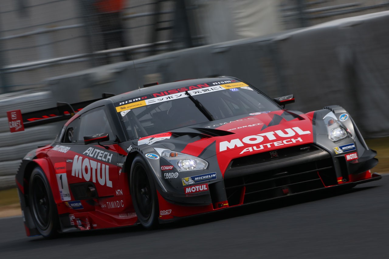 MOTUL GT-Rが3連覇へ好発進。3位貢献の千代は「本山先輩の"最高"にうれしい」 | スーパーGT | autosport web