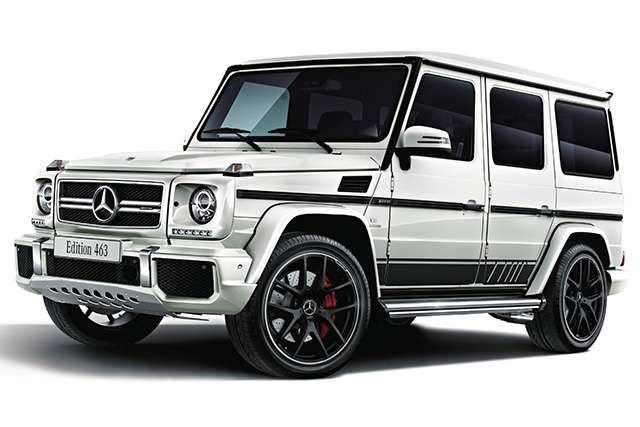 開発コードを冠した歴代最強のGクラス、G63&G65『Edition 463』デビュー | autosport web