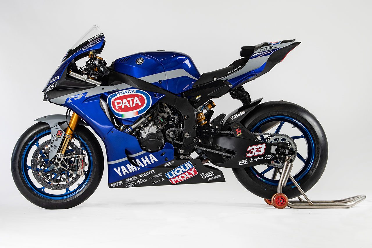 ヤマハYZF-R1 SBK仕様（GRTヤマハ・ワールドSBKカラー 左サイド） | autosport web