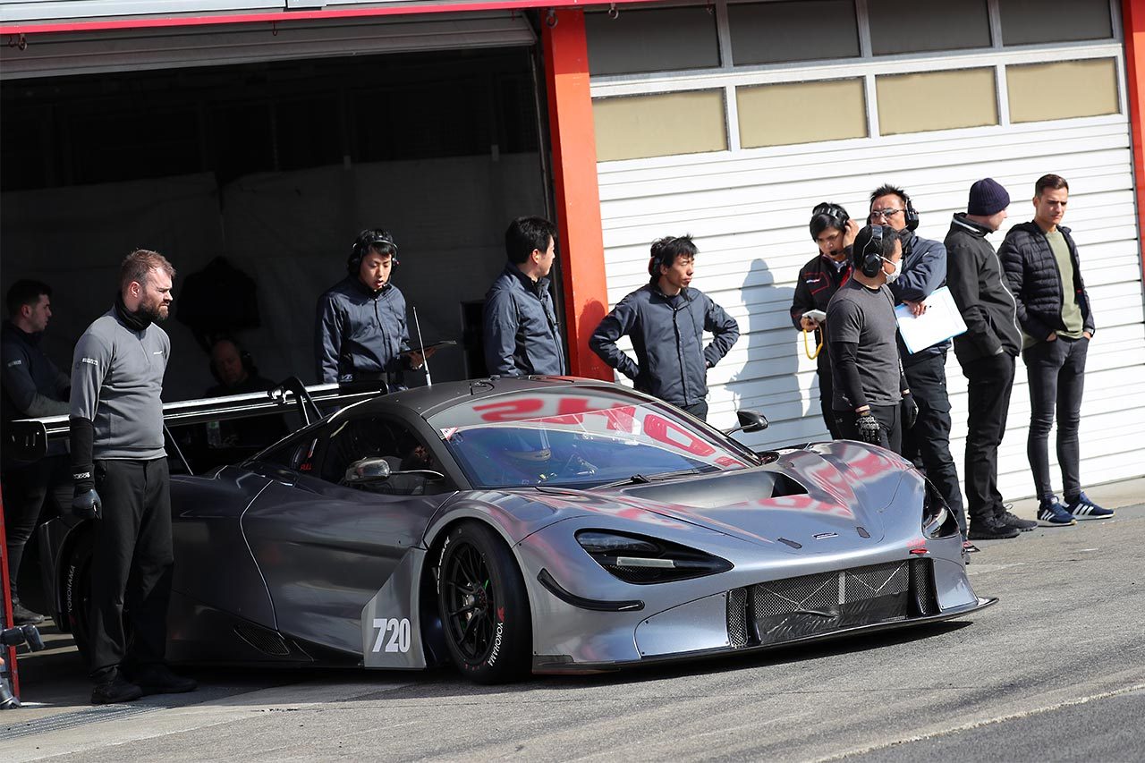 期待度大！ 動き始めたMcLaren Customer Racing Japan。ドライバーふたりも720S GT3に好感触 ...