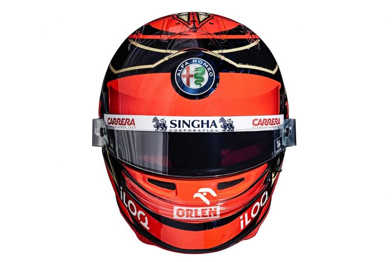 キミ・ライコネン（アルファロメオ）の2021年仕様のヘルメット | autosport web