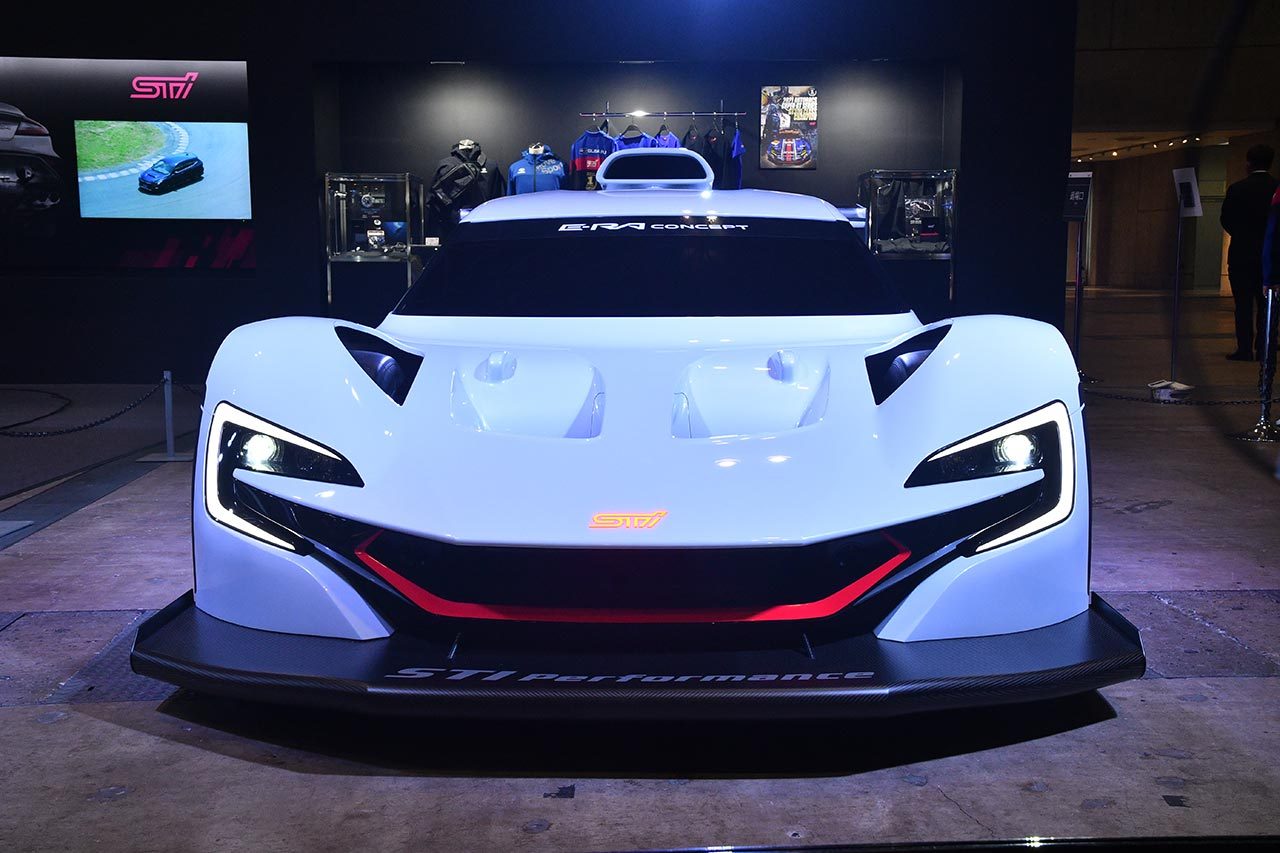スバル／STIが東京オートサロン2022で初公開した『STI E-RA CONCEPT』 | autosport web
