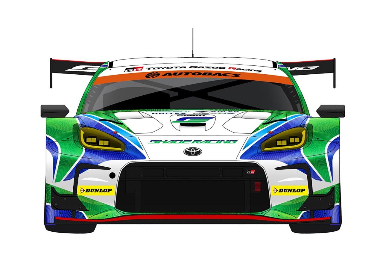SHADE RACING、スーパーGT参戦のGR86のカラーリングを発表。音、風、光をイメージ - autosport web
