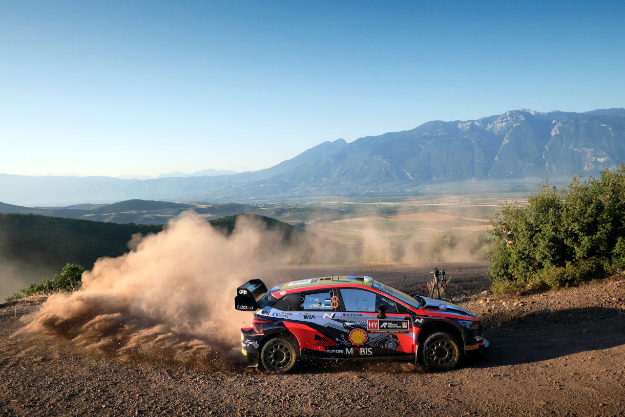 好調タナクがシェイクダウンで最速。トヨタ最上位は5番手ラッピ、勝田は11番手／WRC第10戦ギリシャ | autosport web