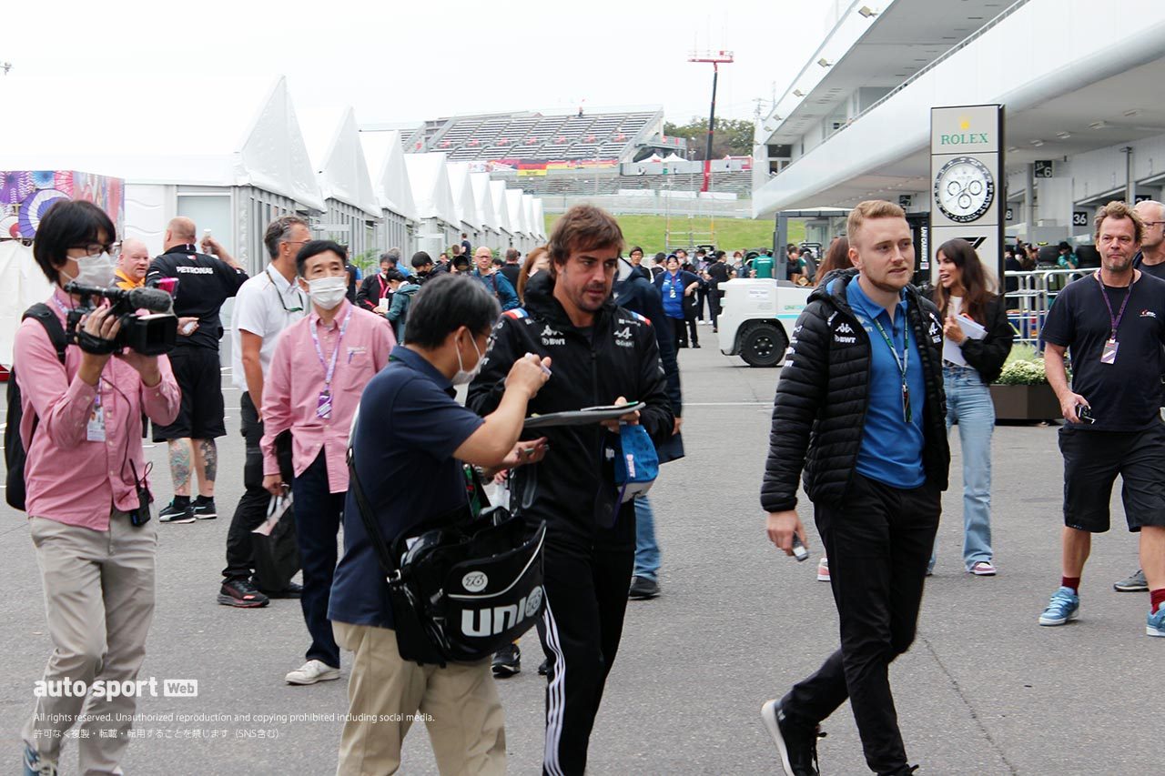 2022年F1第18戦日本GP鈴鹿サーキット木曜搬入日 | autosport web