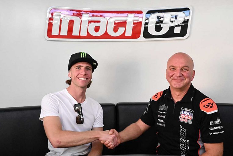 2023年はLIQUI MOLY Husqvarna Intact GPからMoto2に参戦するダリン・ビンダー | autosport web