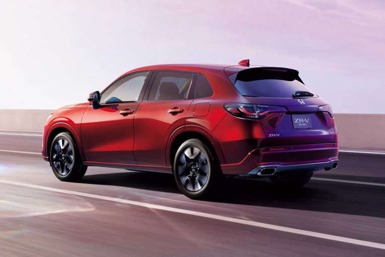 ホンダ、新型SUV『ZR-V』を2023年4月に発売。存在感あるデザインと爽快な走りを両立 | autosport web