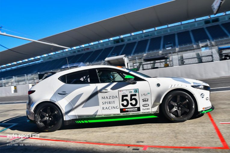 MAZDA SPIRIT RACING MAZDA3 Bio conceptがいよいよスーパー耐久に登場。初戦はまず完走目指す ...