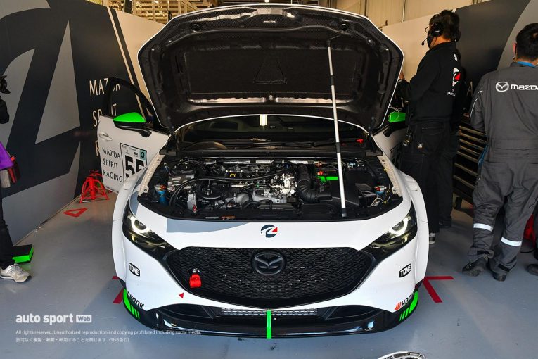 MAZDA SPIRIT RACING MAZDA3 Bio conceptがいよいよスーパー耐久に登場。初戦はまず完走目指す ...