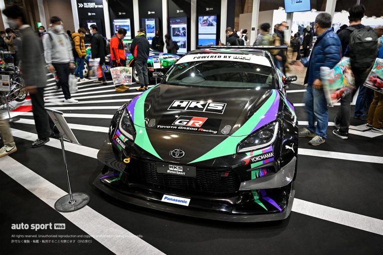 幻のF1エンジン『HKS 300E』も。東京オートサロンでHKSが創業50周年の記念展示 | autosport web