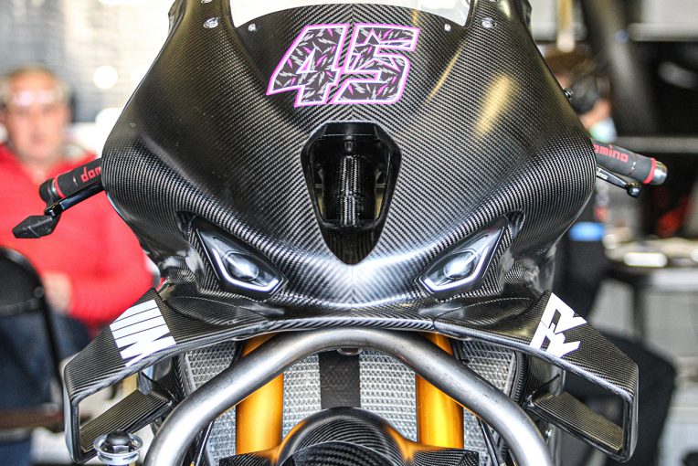 Team HRCのピットの様子／2023SBKヘレステスト | autosport web