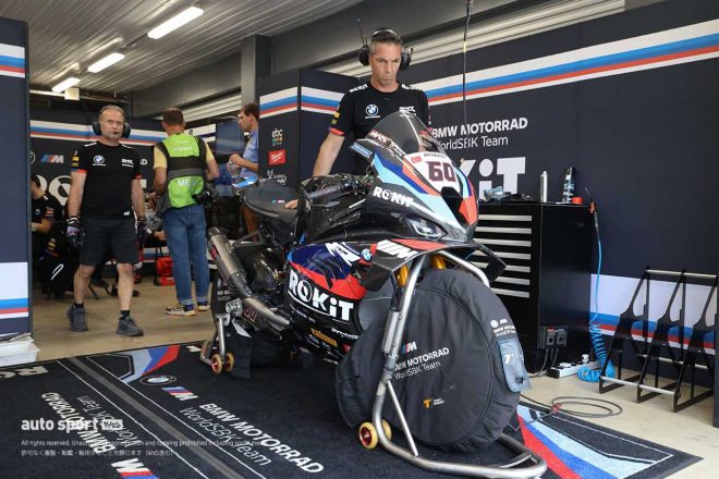 ROKiT BMW Motorrad WorldSBK Teamの2023年型BMW M1000RR | autosport web