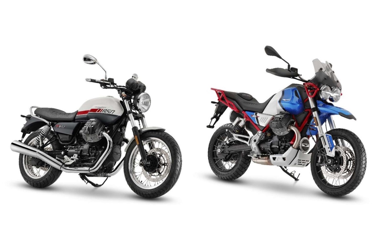 モト・グッツィ、新グラフィックを採用した『V7シリーズ』『V85TT』の2023年モデルを発表 | autosport web
