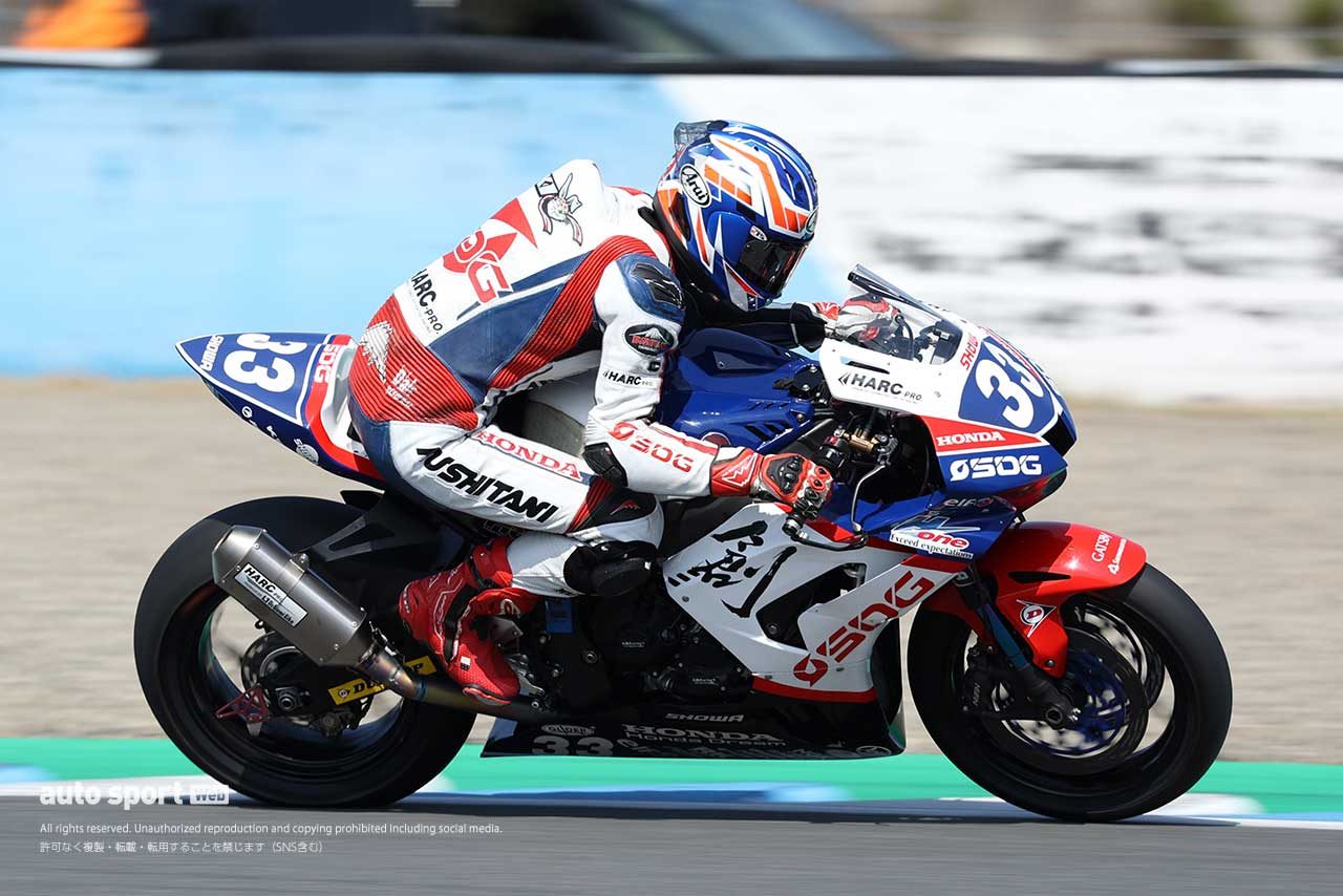 國井勇輝（SDG Motor Sports RT HARC-PRO.）／2023全日本ロード第1戦もてぎ ST1000 予選 | autosport web