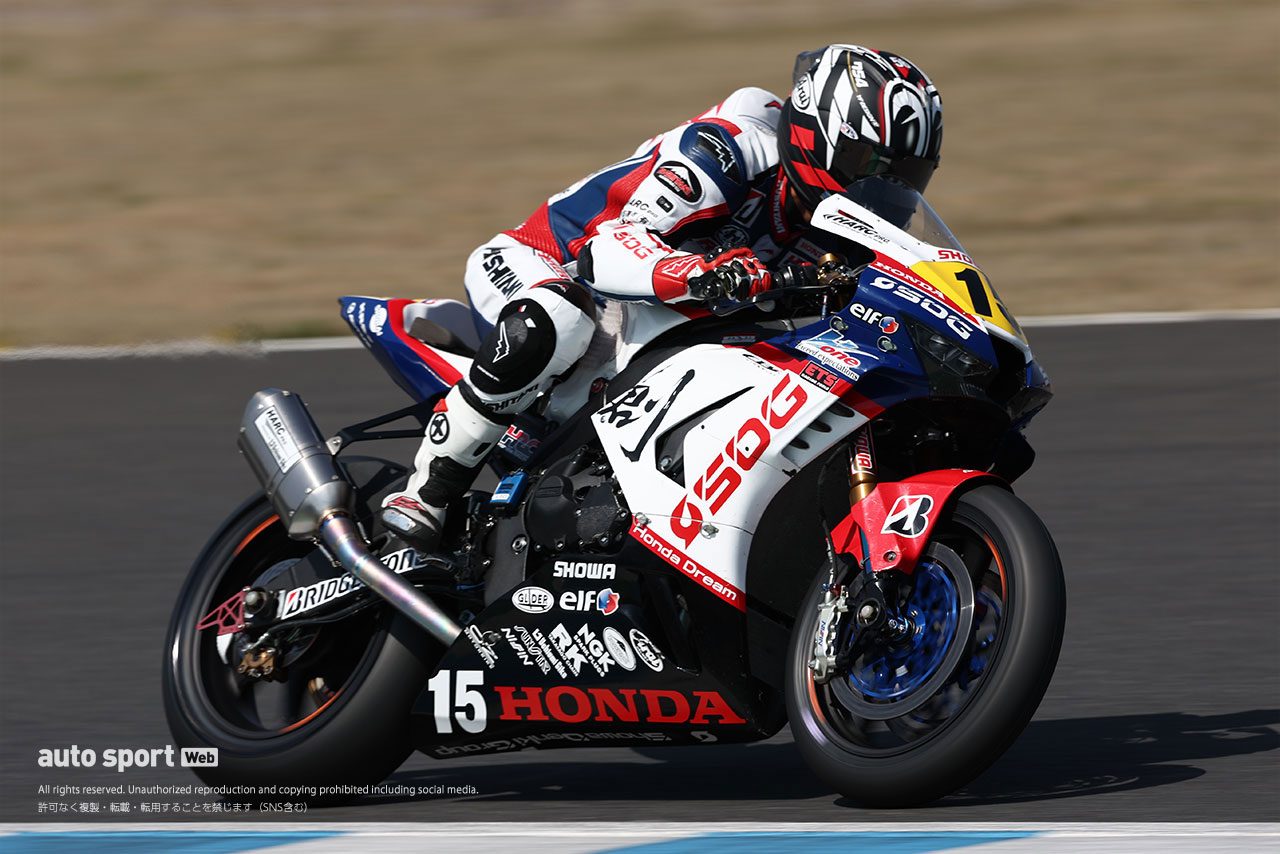 #15 名越哲平（SDG Honda Racing）／2023全日本ロード第1戦もてぎ JSB1000 | autosport web