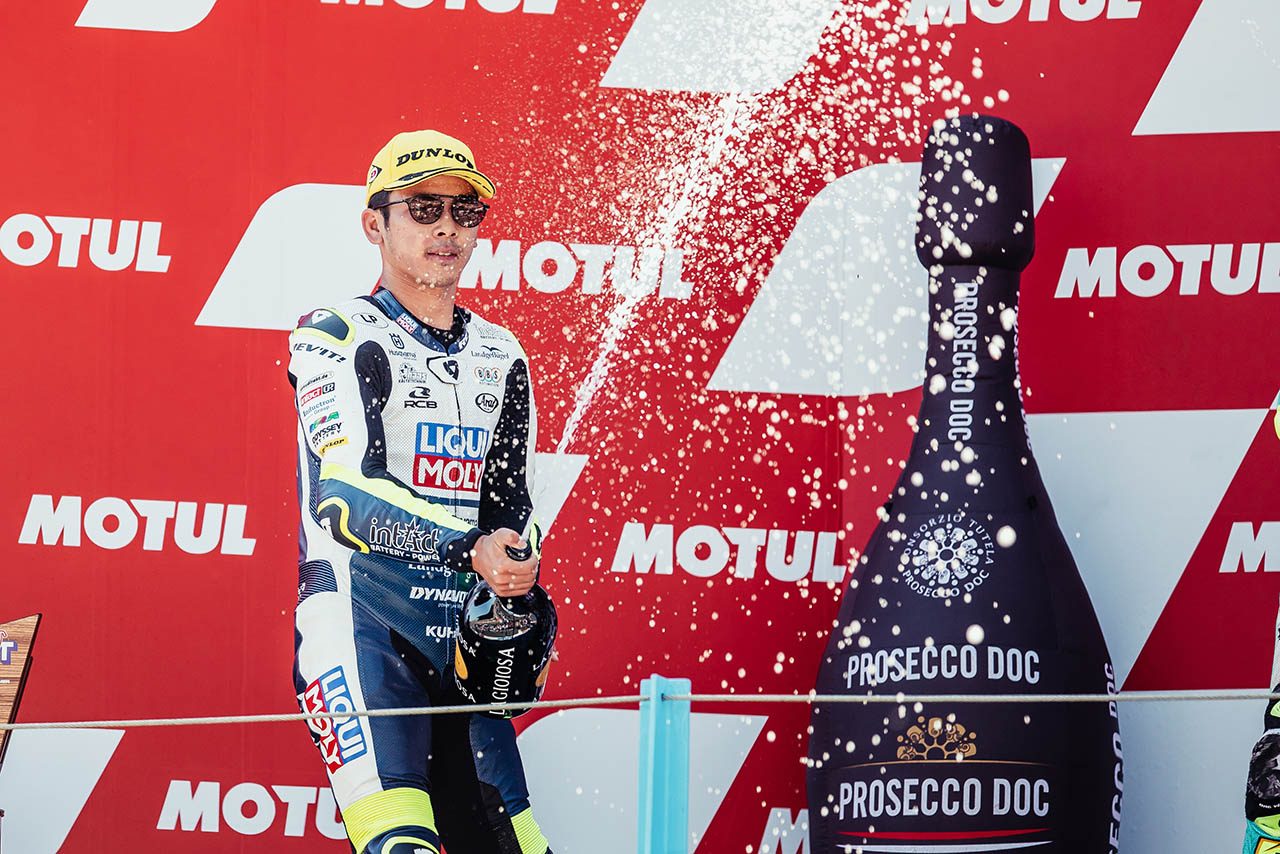 Moto3：佐々木歩夢（Liqui Moly Husqvarna Intact GP）／2023MotoGP第8戦オランダGP ...
