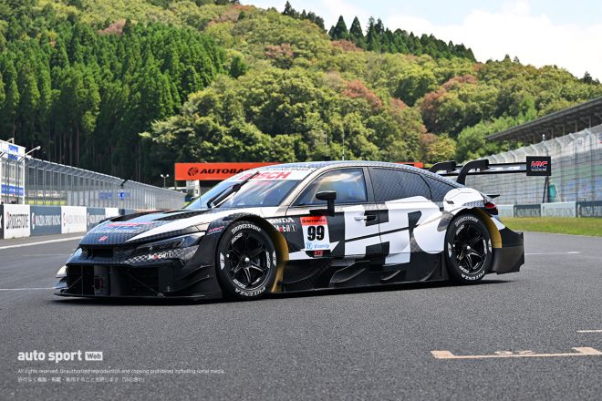 ホンダ、2024年のGT500ベース車両はシビック！ 『シビック・タイプR-GTコンセプト』をオートサロンでサプライズ発表 | スーパーGT | autosport web