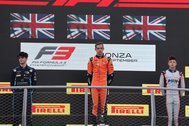 2023年FIA F3第10戦モンツァ スプリントレーススタート直後の様子 | autosport web