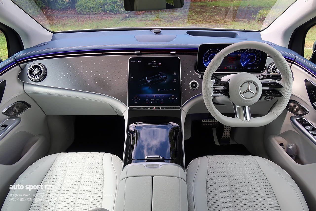 メルセデス、第四弾のEVは最新技術が集結した“空力マシン”／EQE 350 4MATIC SUV試乗 | autosport web