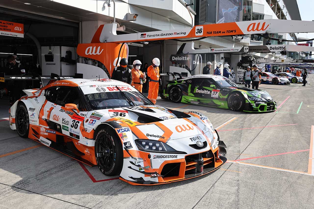 au TOM'S GR Supra／Deloitte TOM'S GR Supra | autosport web