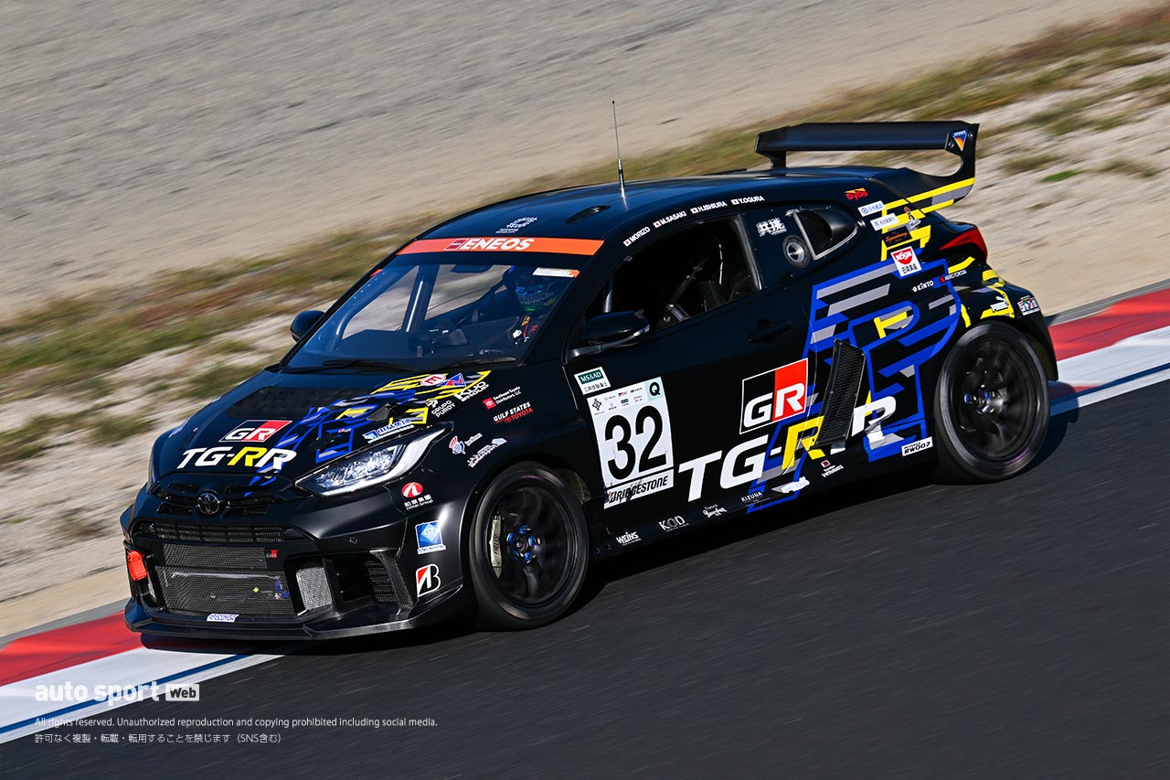 注目のミッドシップGRヤリス『TGRR GR Yaris M concept』が登場！ S耐第6戦岡山の走り出しでいきなり速さみせる | 国内レース他 | autosport web
