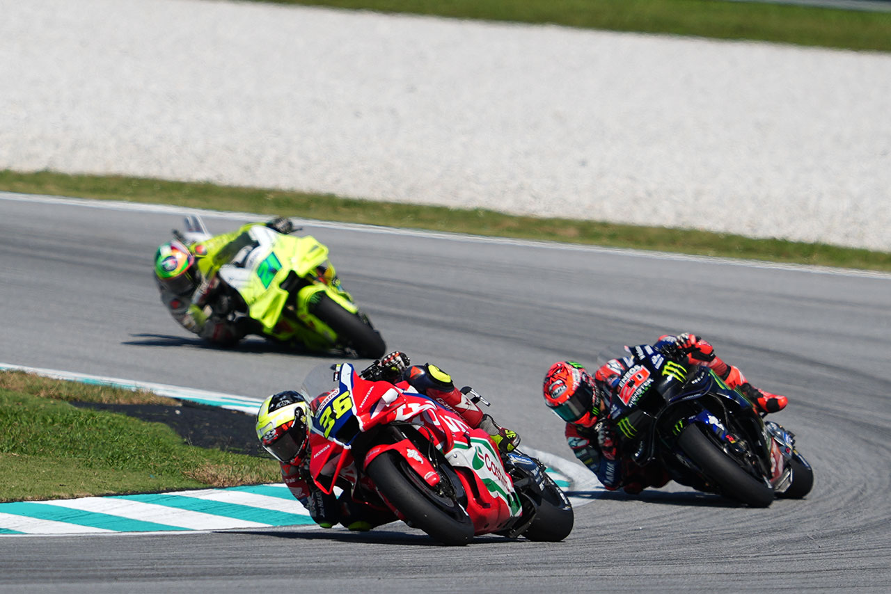 ルカ・マリーニ（ホンダHRCカストロール）／2025MotoGP第20戦マレーシアGP | autosport web